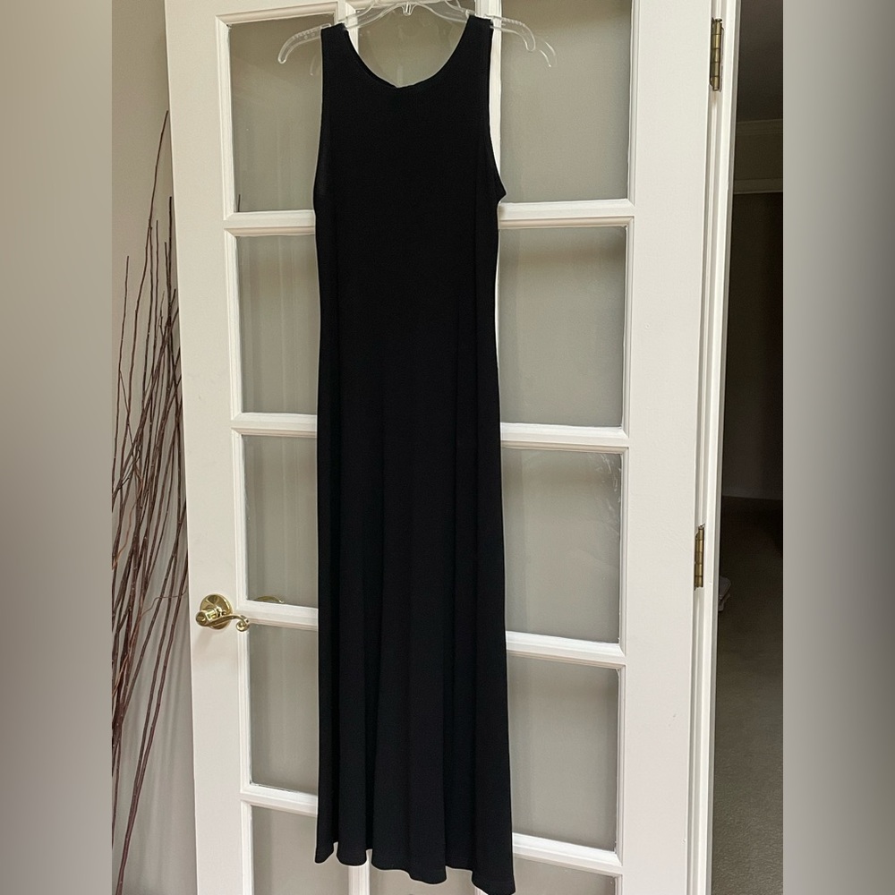 Maxi Mesh Form Fitting Tank Dress - Gem